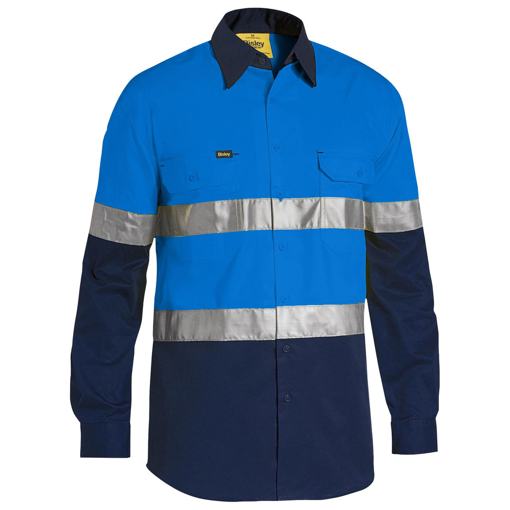 Bisley BS6696T Taped Hi Vis Cool Lightweight Shirt | WorkStitch